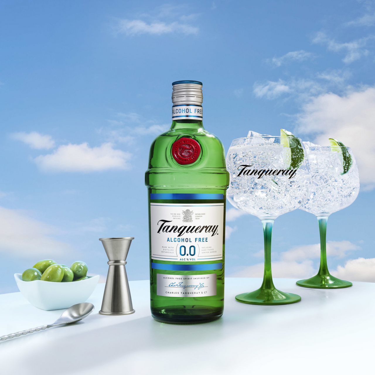 Tanqueray 0.0 | Non-Alcoholic Gin Available in Calgary – Santé Dry ...